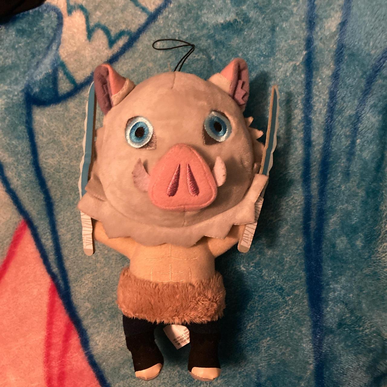 Demon Slayer inosuke plush #animeplush #cosplay... | Depop