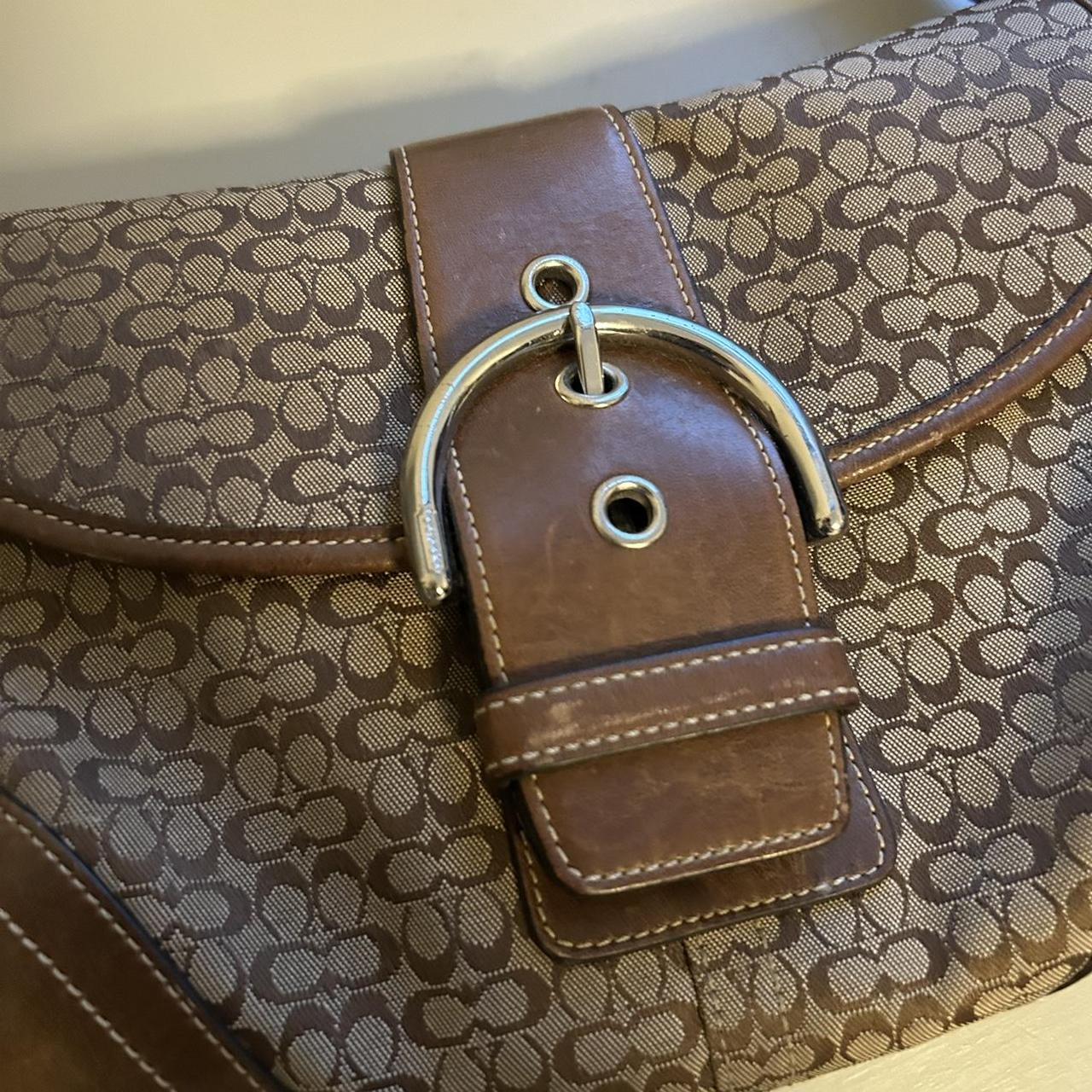 Must-have vintage Coach Signature Soho Canvas and... - Depop