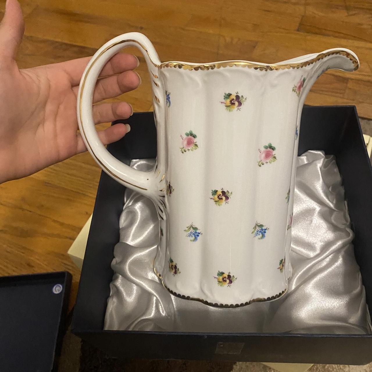 Vintage I. Godinger & Co Rosebud 8.5”... | Depop