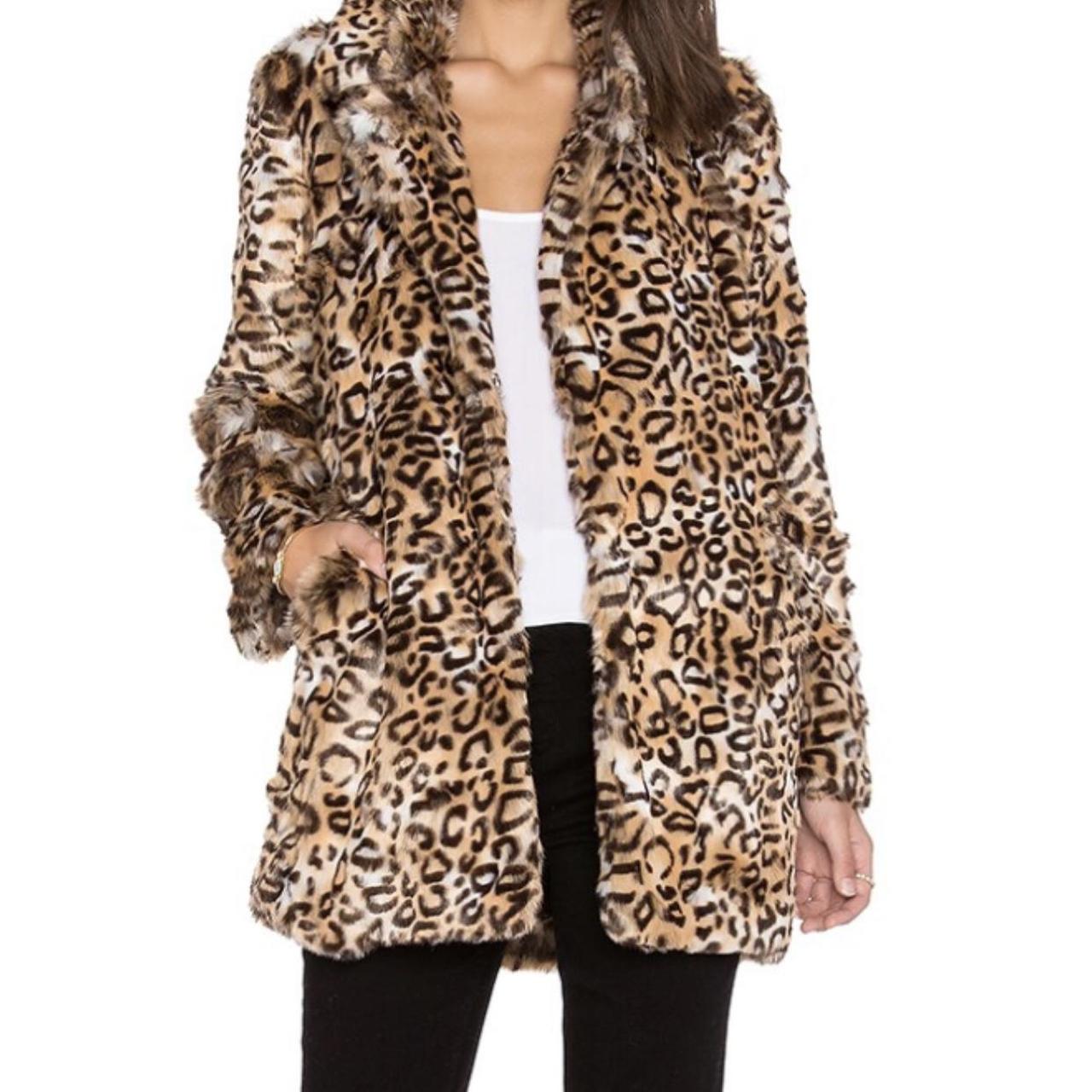 Lucy Paris Cheetah Faux Fur Coat - gorgeous coat,... - Depop