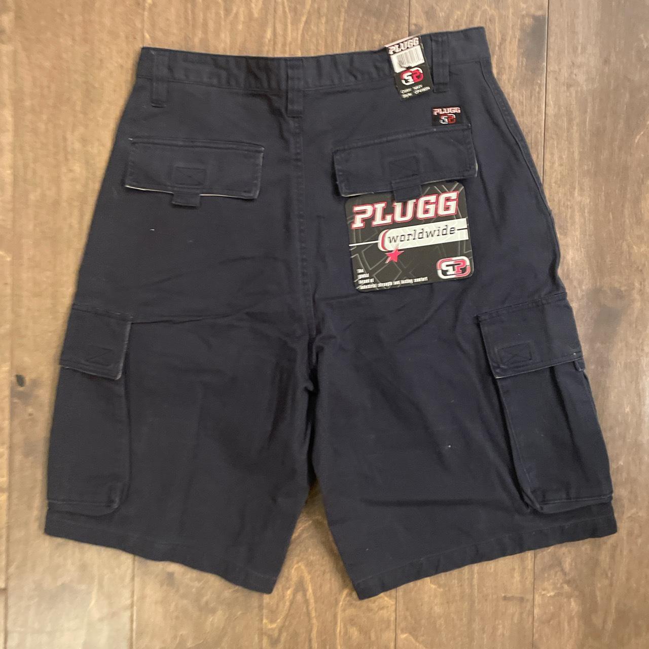 Very cool deadstock nwt plugg shorts, loose over the... - Depop