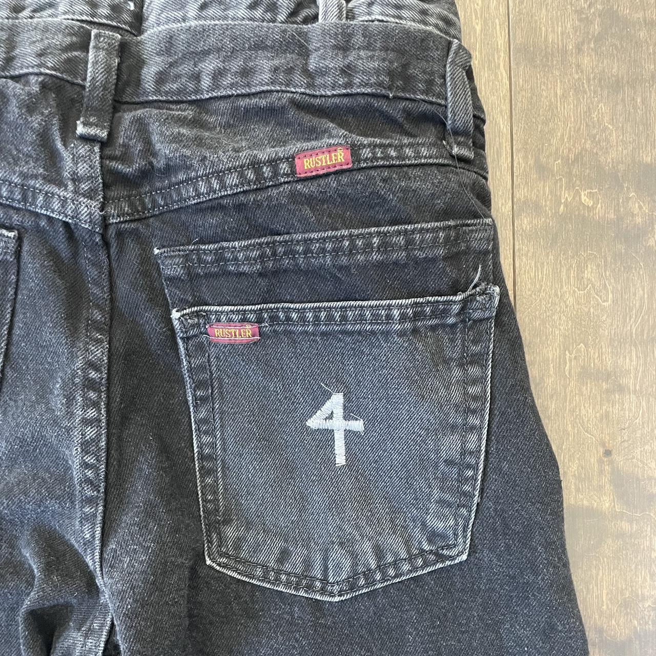 super sick custom wide leg pants, 12 1/2 inch leg... - Depop