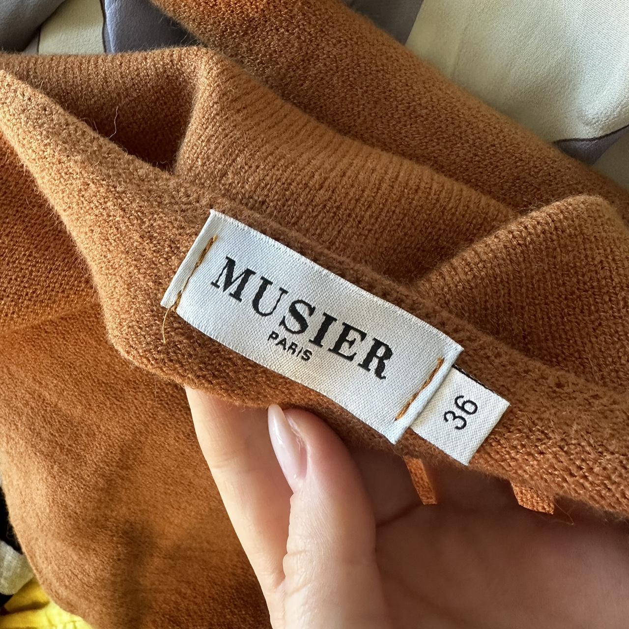 Musier Paris wrap knit Never worn Size 36 / au... - Depop