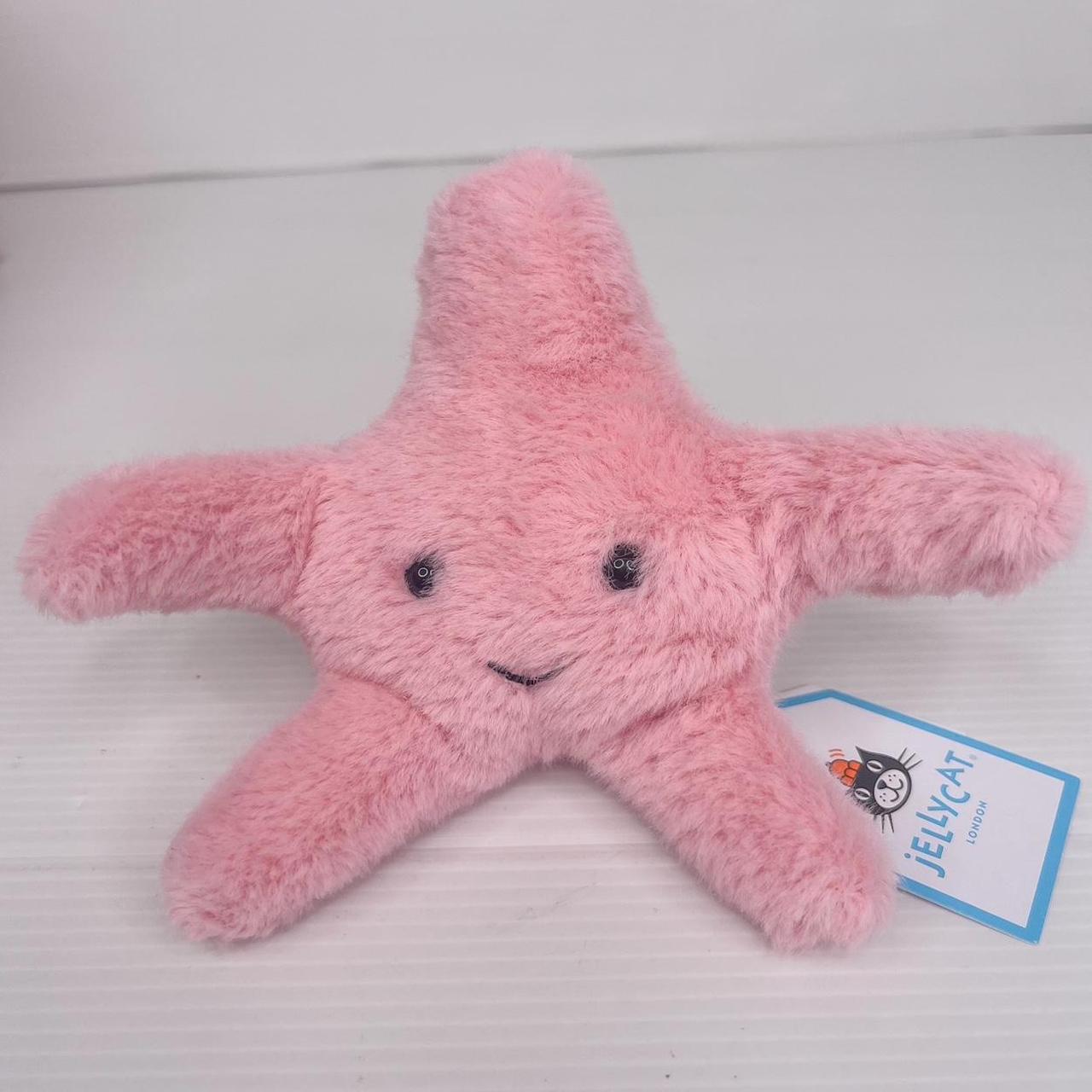 Jellycat fluffy Starfish Brand New with Tags... | Depop