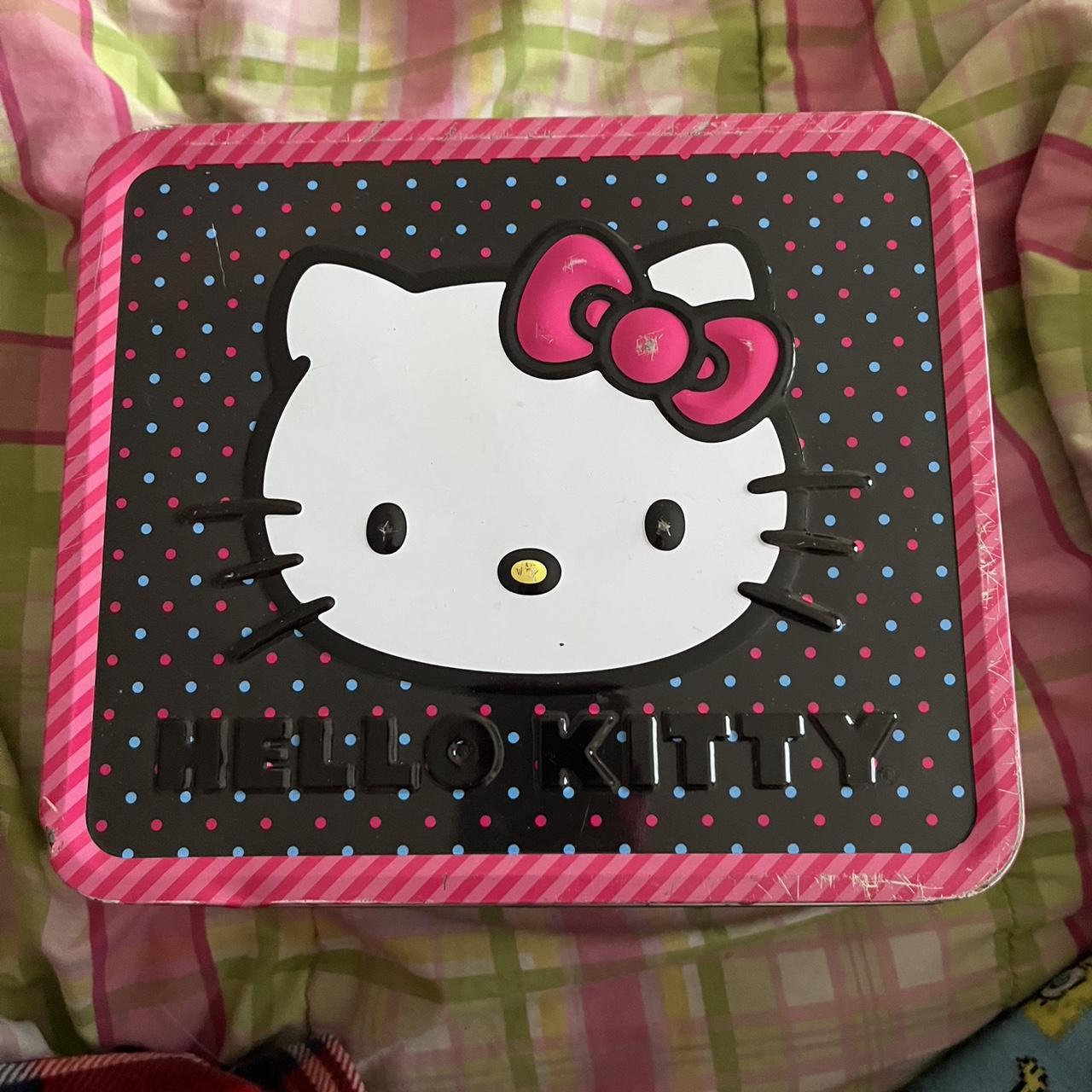 Hello Kitty lunch box it has rust at the bottom bc... | Depop