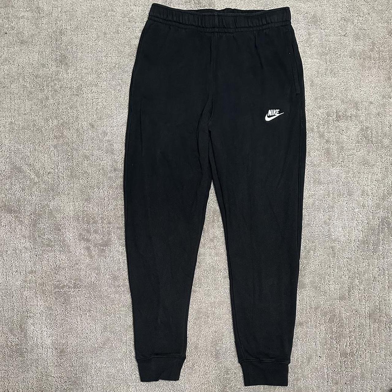 Sick Black Nike Sweatpants Men’s Size M - Depop