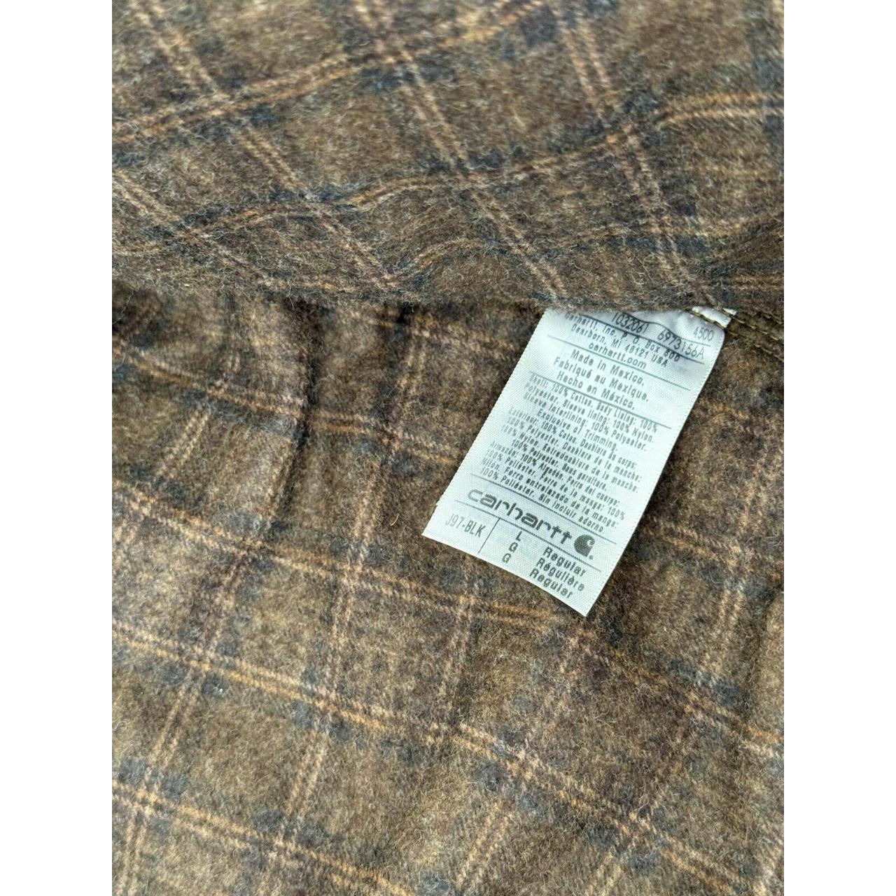 NWOT Carhartt Vintage Detroit LARGE jacket J97 BLK | Depop
