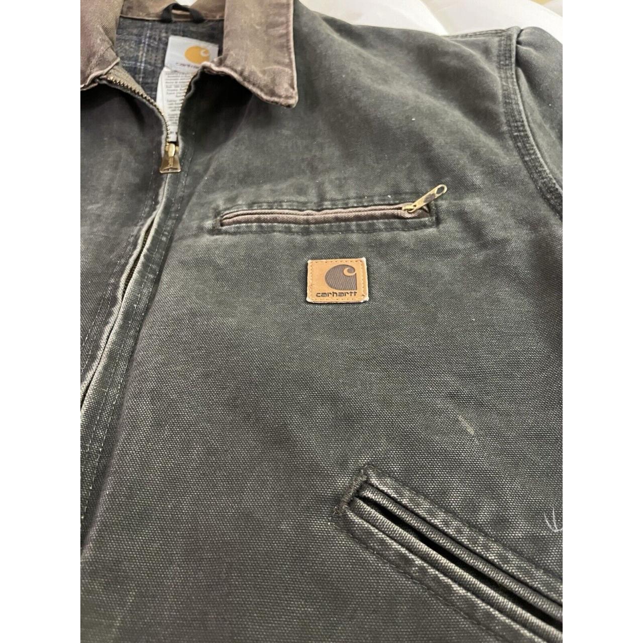 VTG Carhartt Detroit Jacket J97 MOS — Size... | Depop