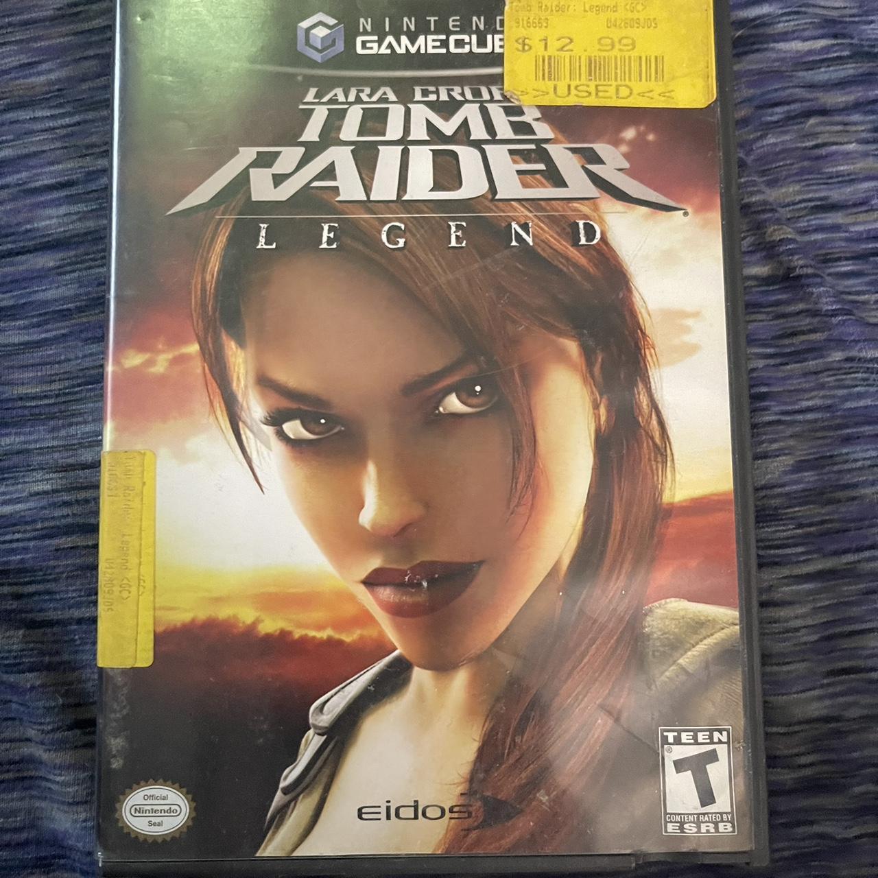 Nintendo GameCube - Lara Croft Tomb Raider Legend - Depop