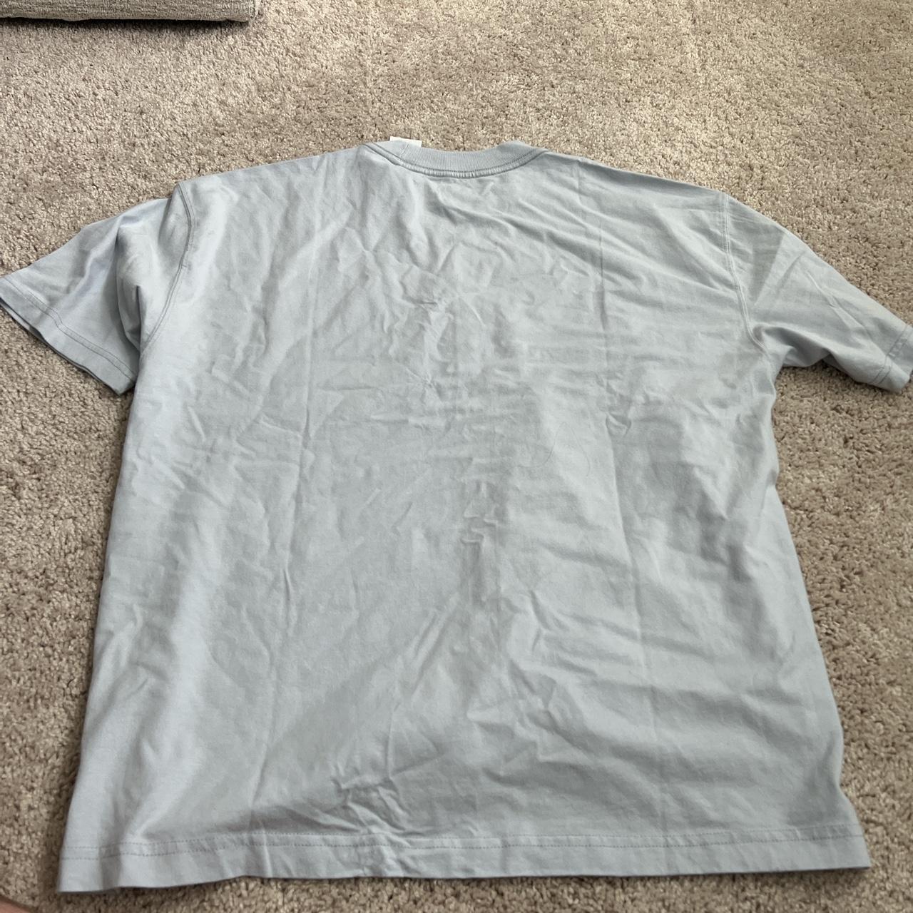 Abercrombie & Fitch Men's Blue T-shirt | Depop