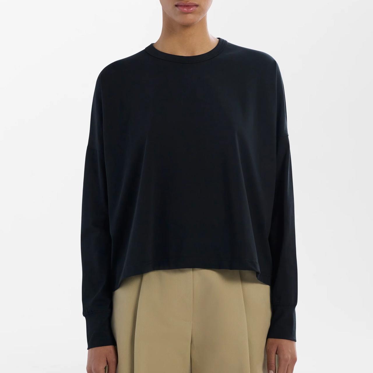 Studio Nicholson Oversized Loop Long Sleeve T Shirt... - Depop