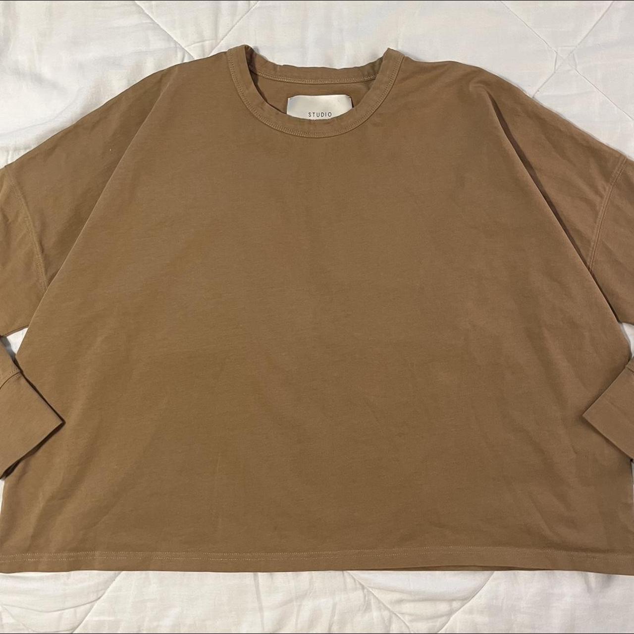Studio Nicholson Oversized Loop Long Sleeve T Shirt... - Depop