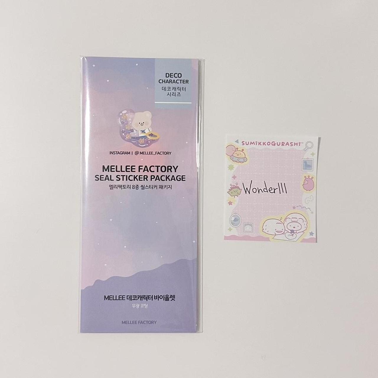 Mellee factory Korean deco stickers set sealed 8... - Depop