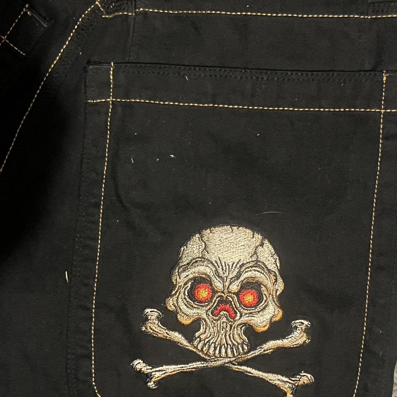 JNCO JEANS BRAND NEW WITH TAGS Embroidered jeans... - Depop