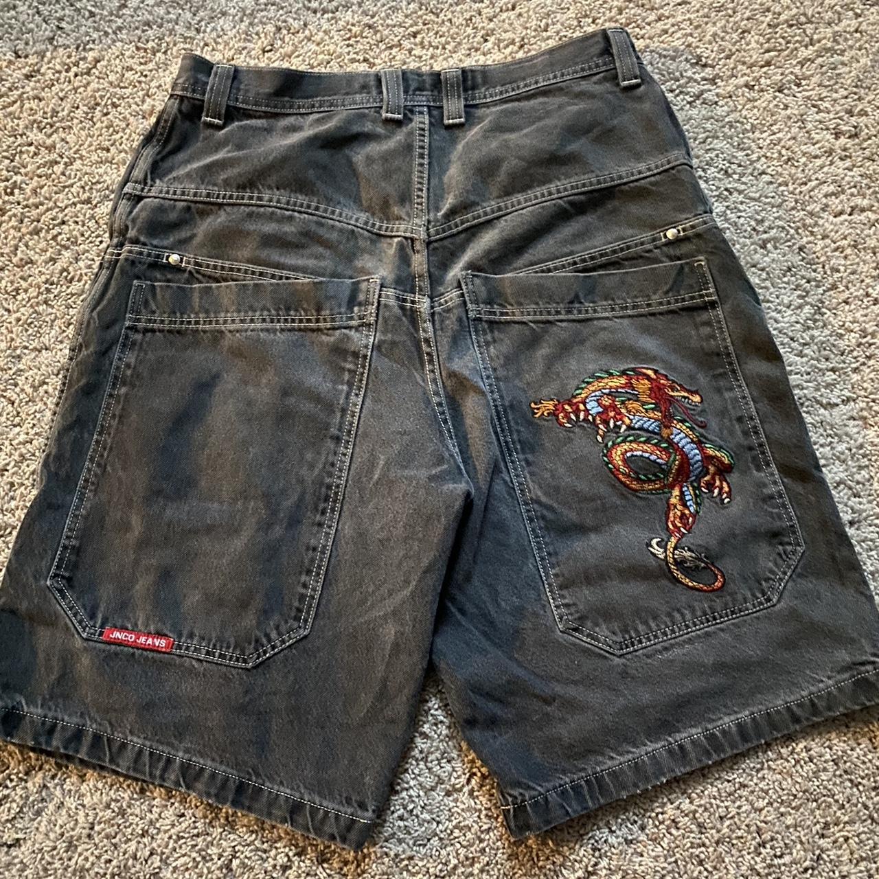 Jnco Dragon Jorts Insanely Rare Grails Another... - Depop