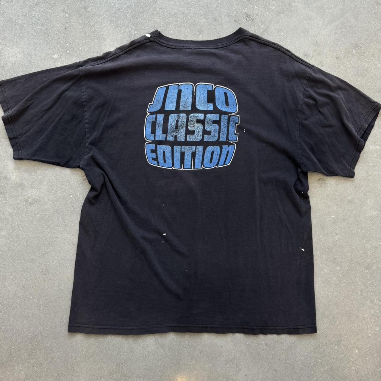 JNCO shirt Very nice fade to the shirt with some... - Depop