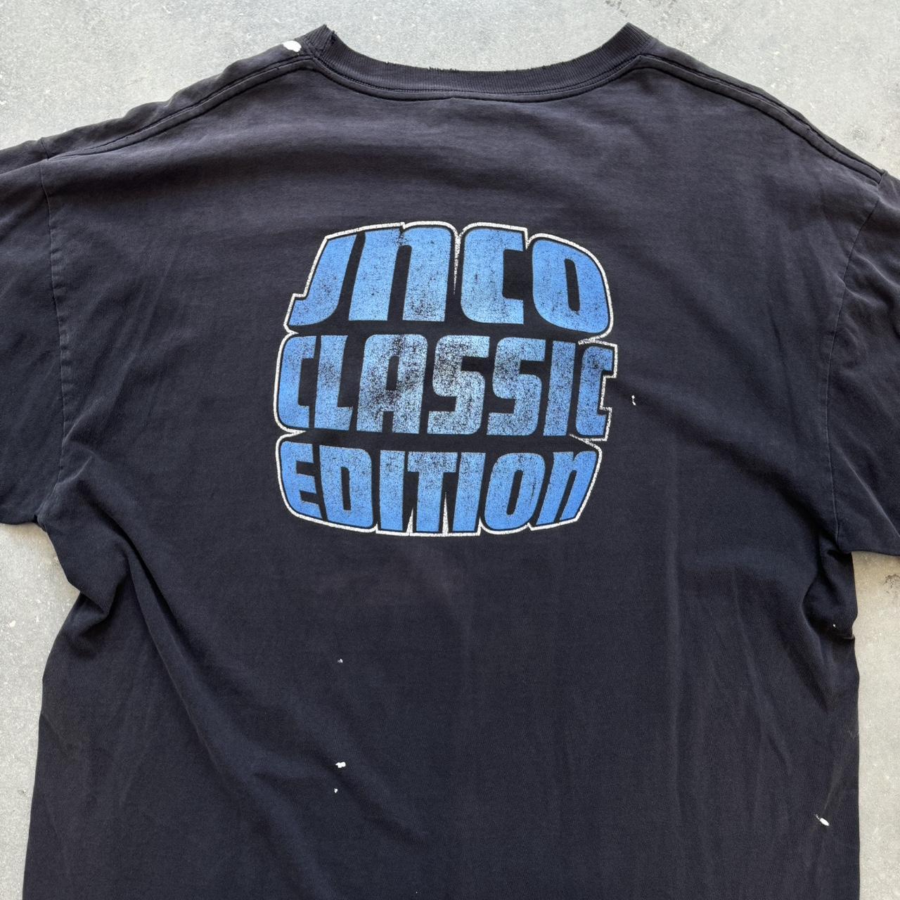 JNCO shirt Very nice fade to the shirt with some... - Depop