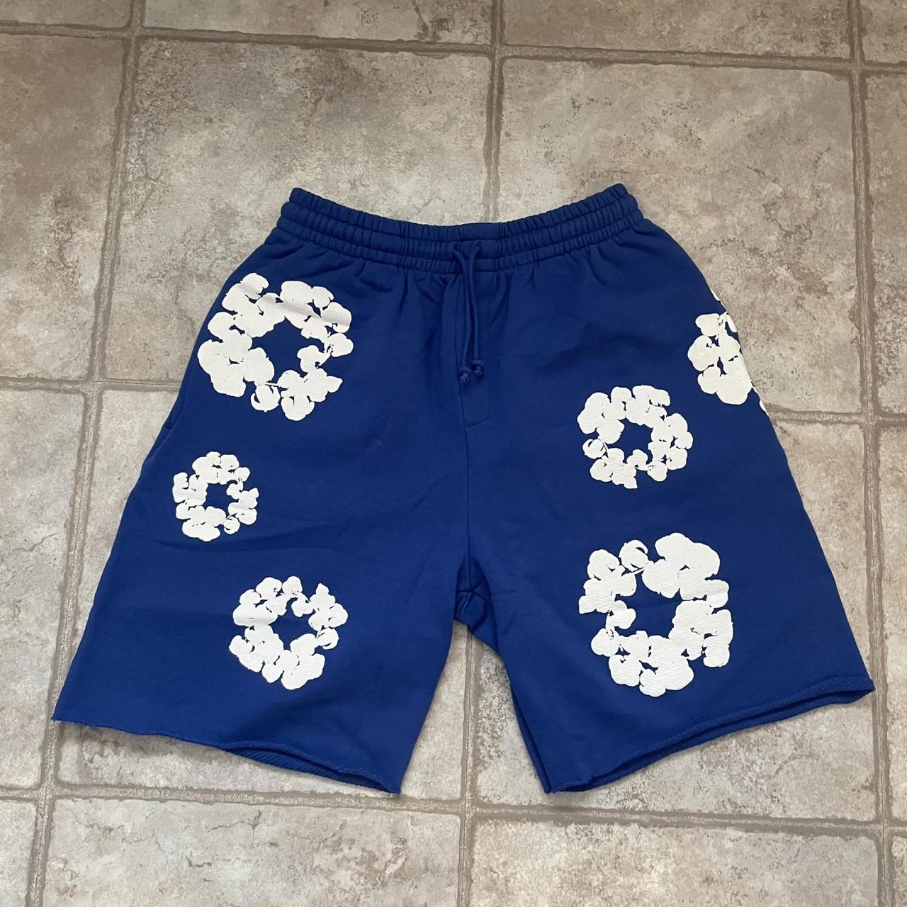 Denim Tear Shorts Blue Brand new in Bag Sizes: L,... | Depop