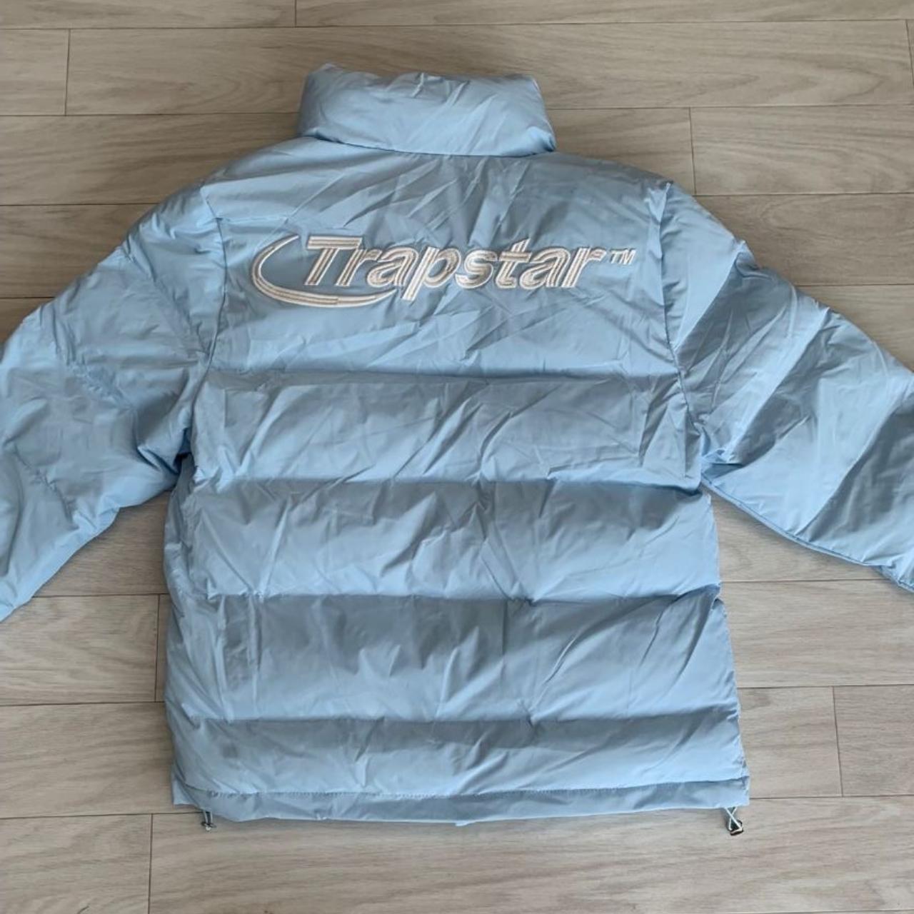 Trapstar Ice Blue Hyperdrive Coat - Depop