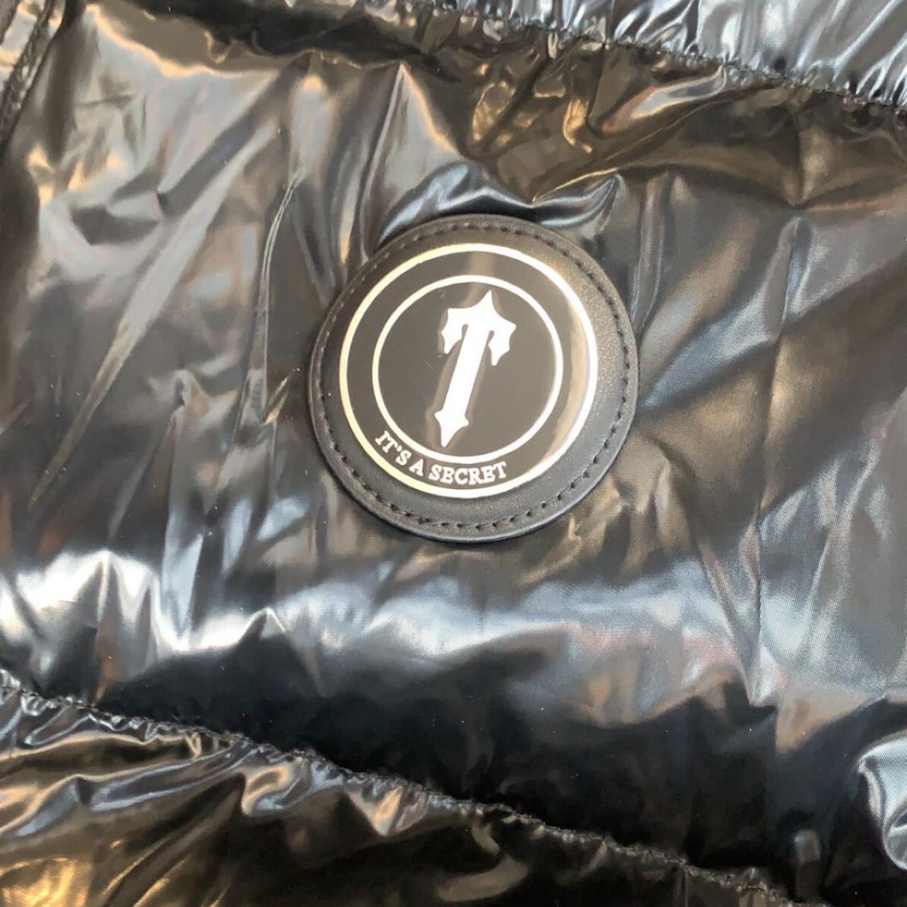 Trapstar Black Irongate Shiny Puffer Coat - Medium -... - Depop