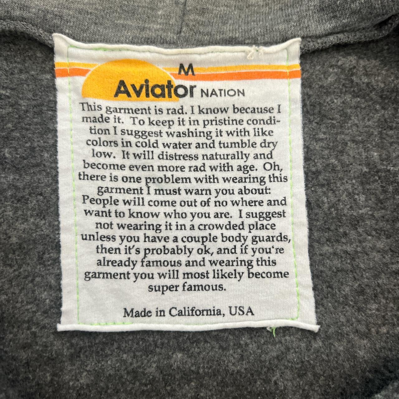 Aviator nation zip up - Classic aviator nation... - Depop