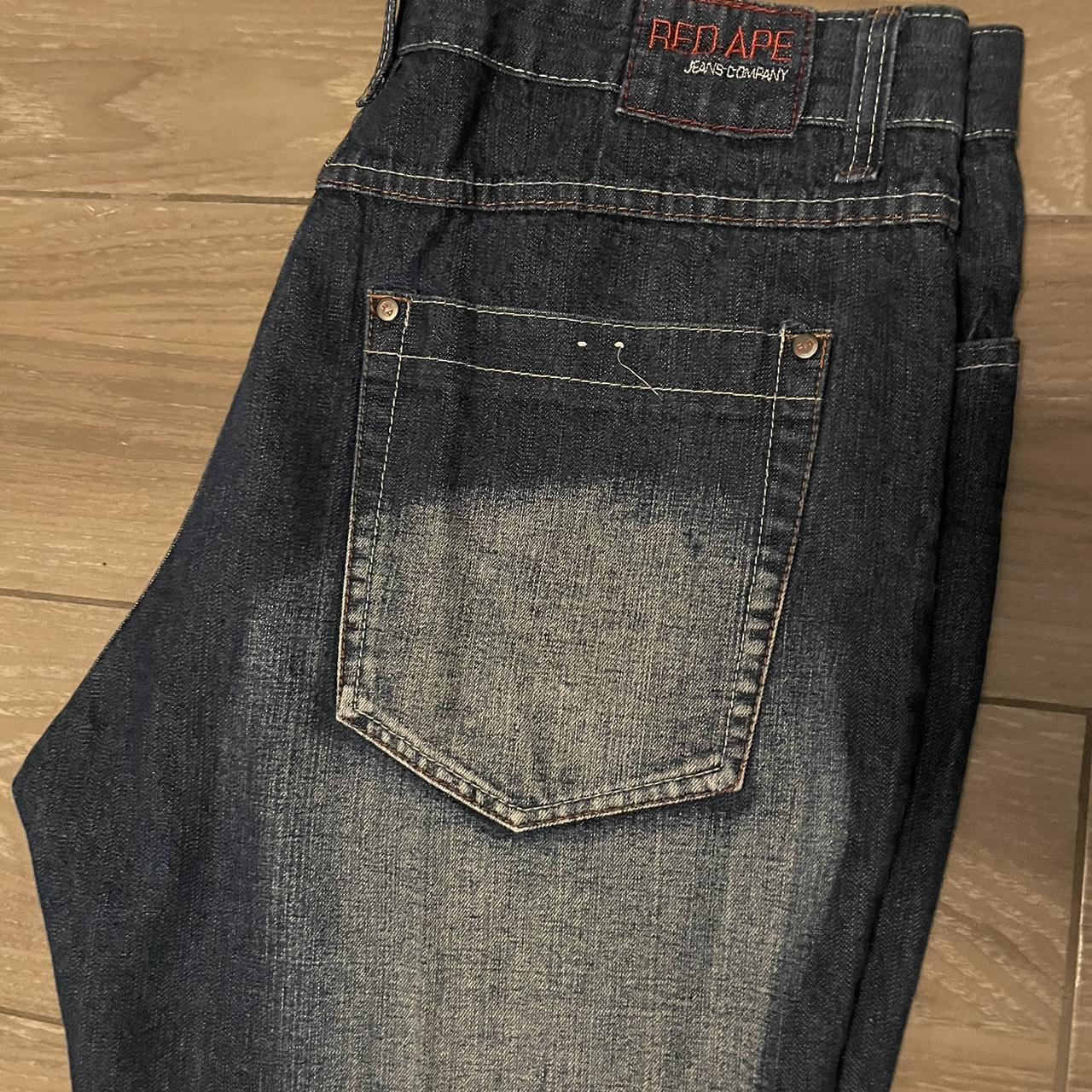 Red Ape jeans W38 L30 leg opening 8in - Depop