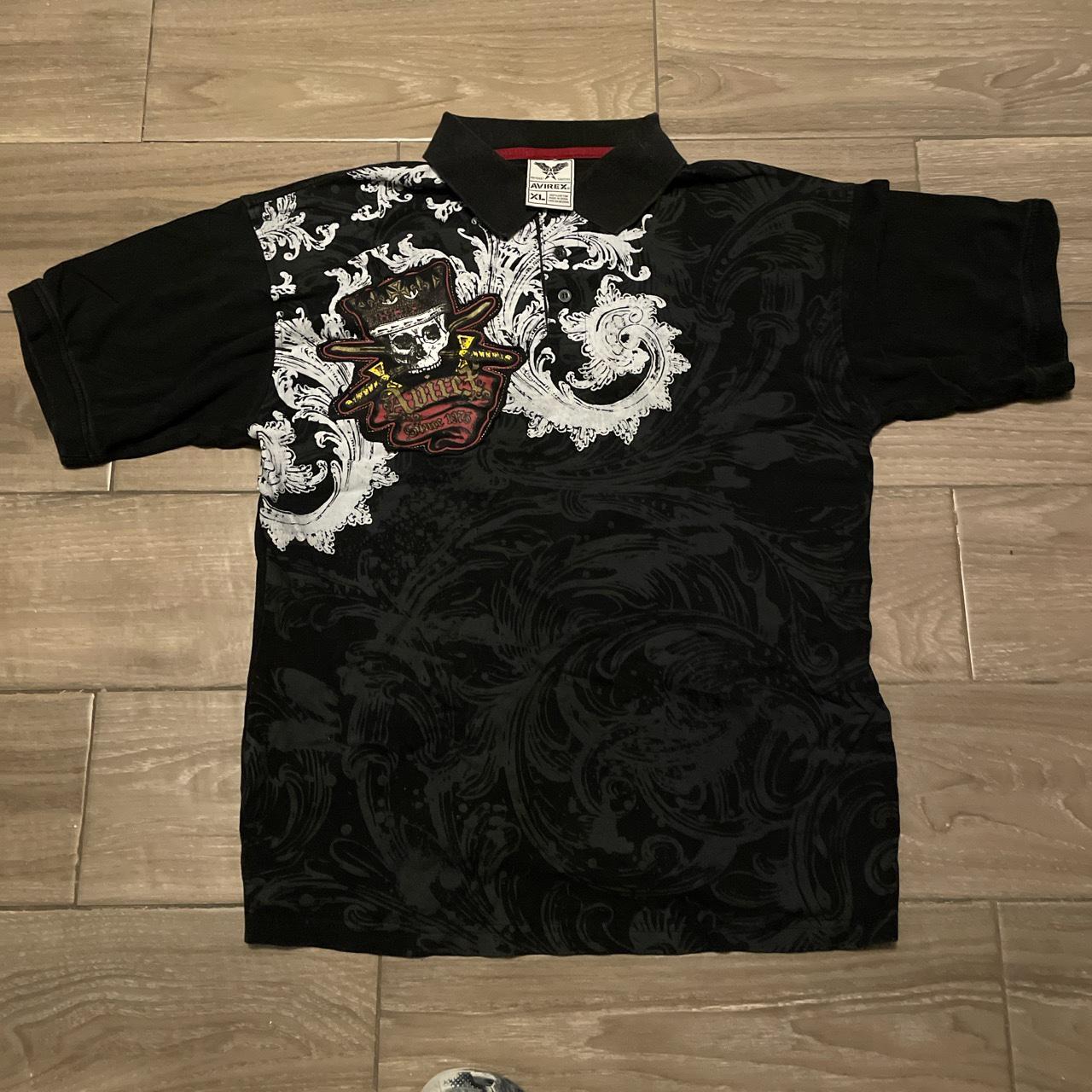 Avirex Y2K shirt Size XL - Depop