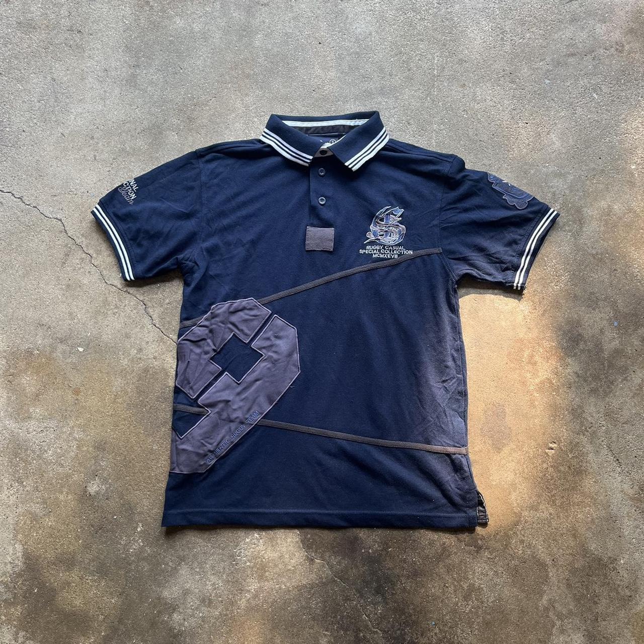 US RugB Rugby jersey t-shirt with incredible... - Depop