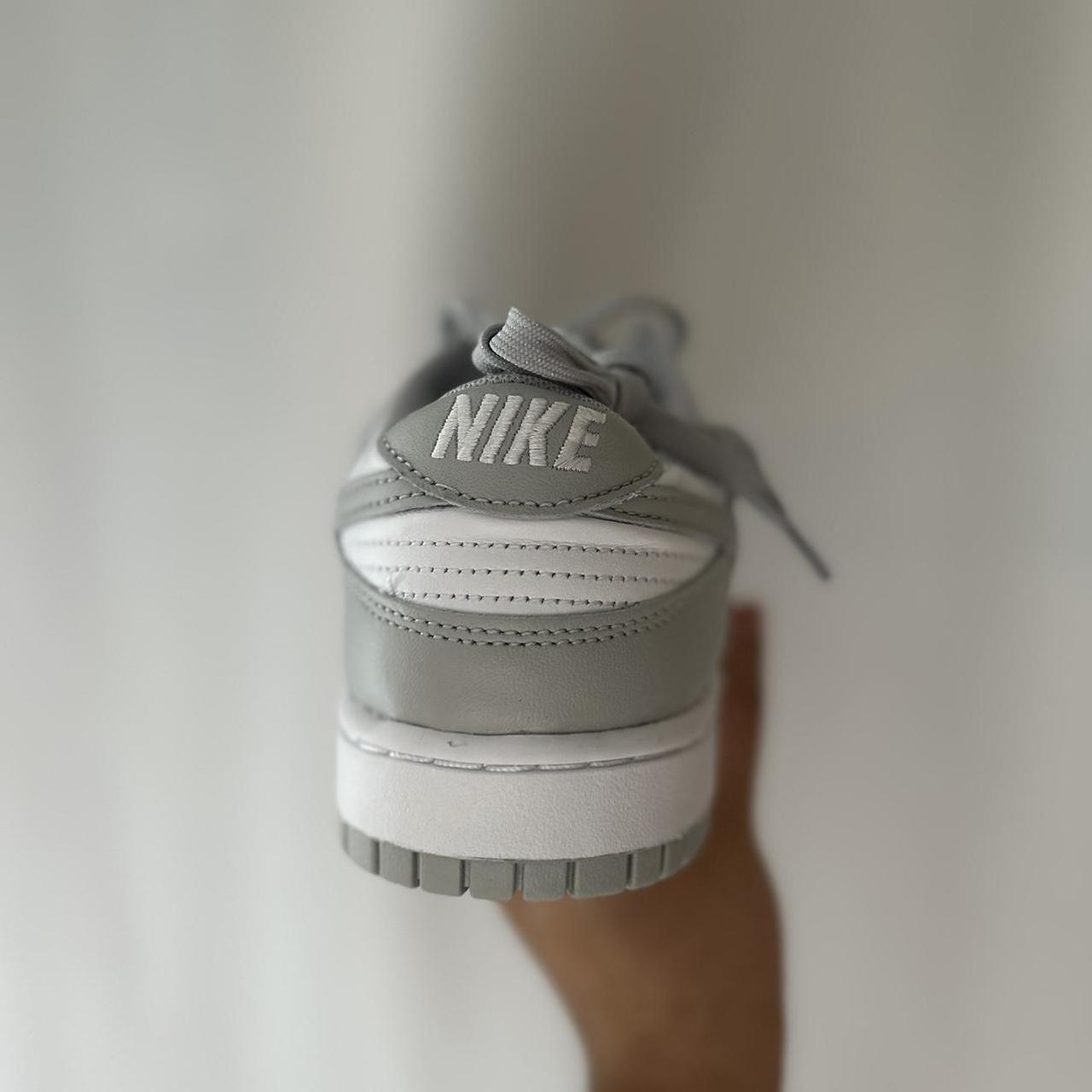 Nike Dunk Low Retro White / Grey Fog ⬜️⚪️ Size UK 11... - Depop