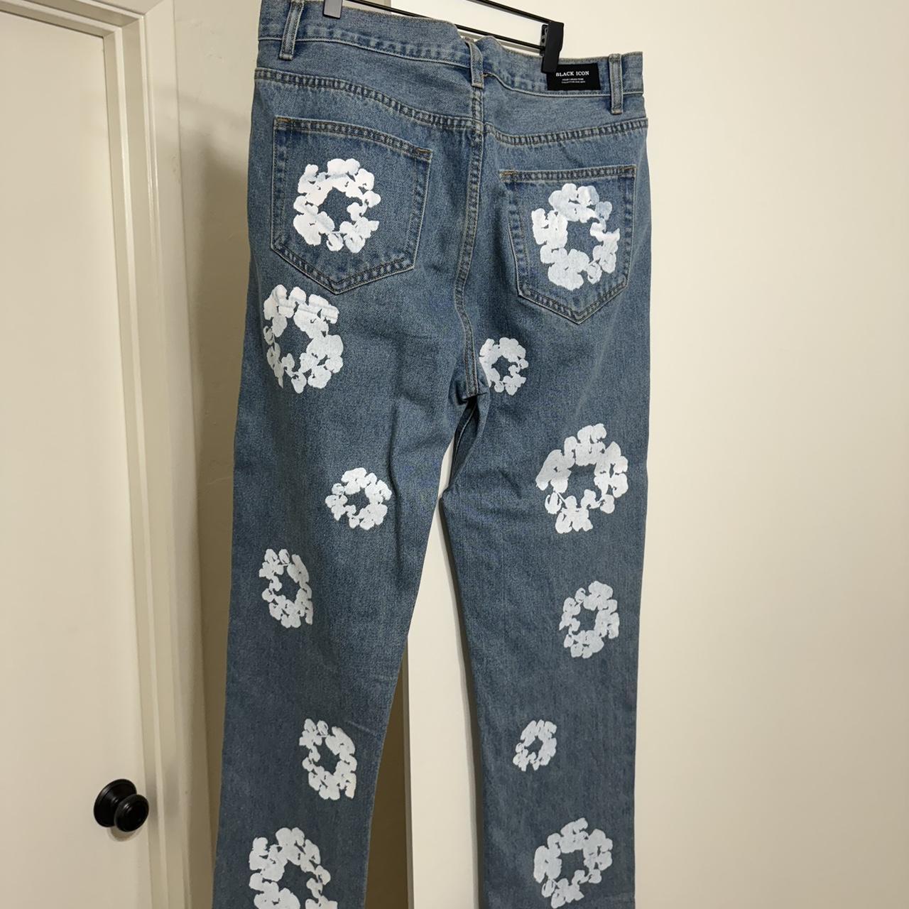 Denim tears jeans. Size 32. #denimtears #jeans - Depop