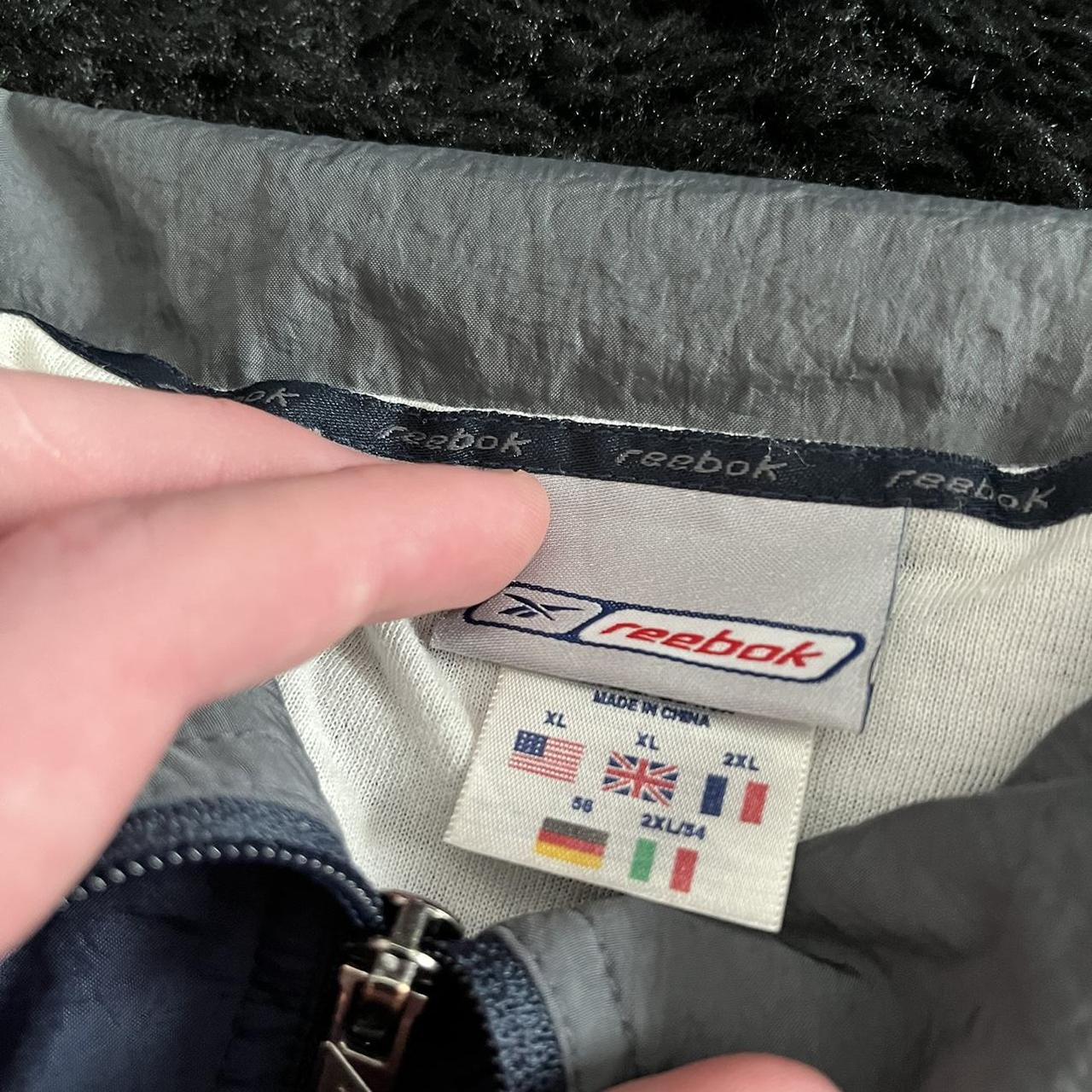 Mens Vintage Reebok shell/jacket Size:... - Depop