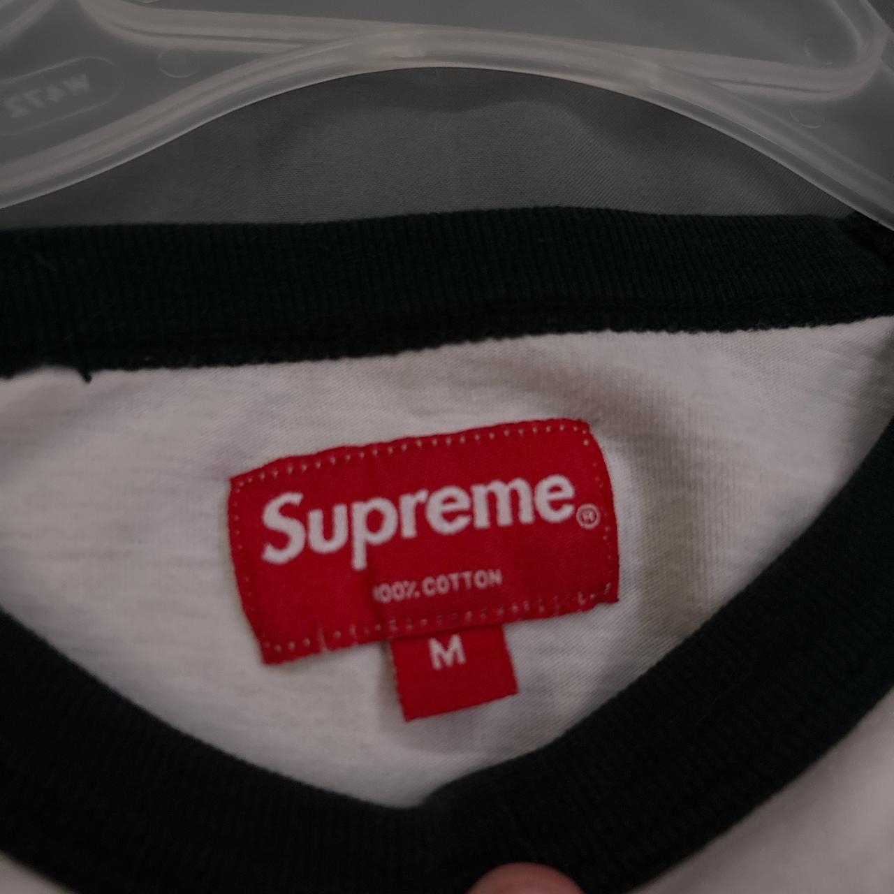 Like new Supreme long sleeve T-Shirt with supreme on... - Depop