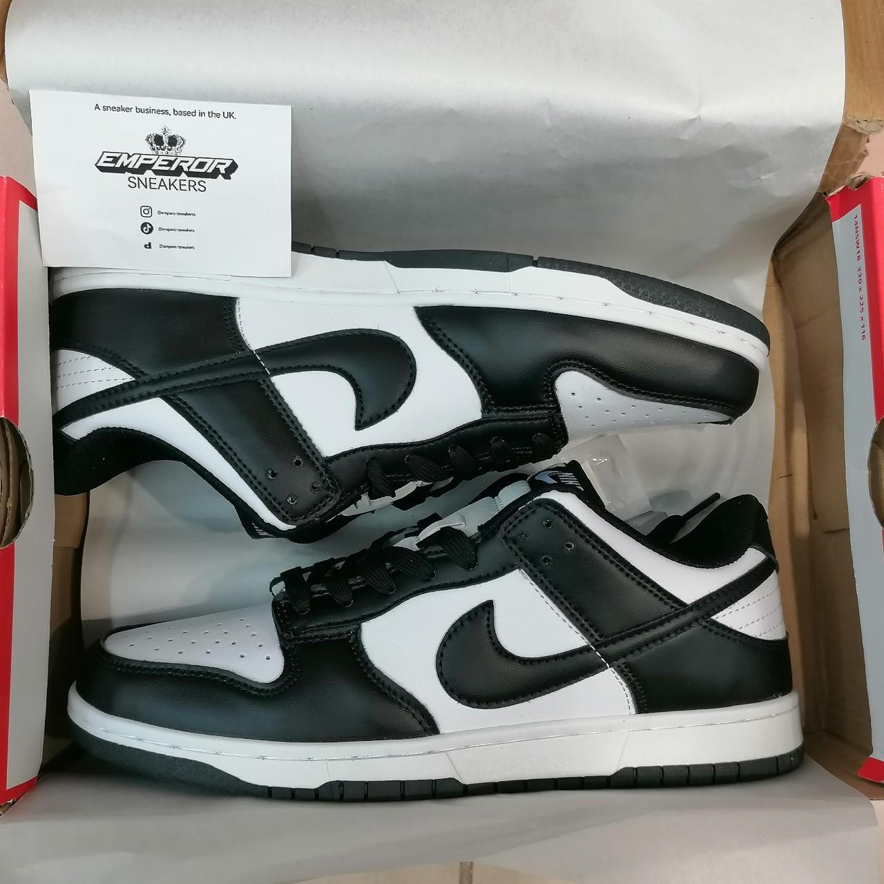 Nike Panda dunk lows Brand new with replacement box... - Depop