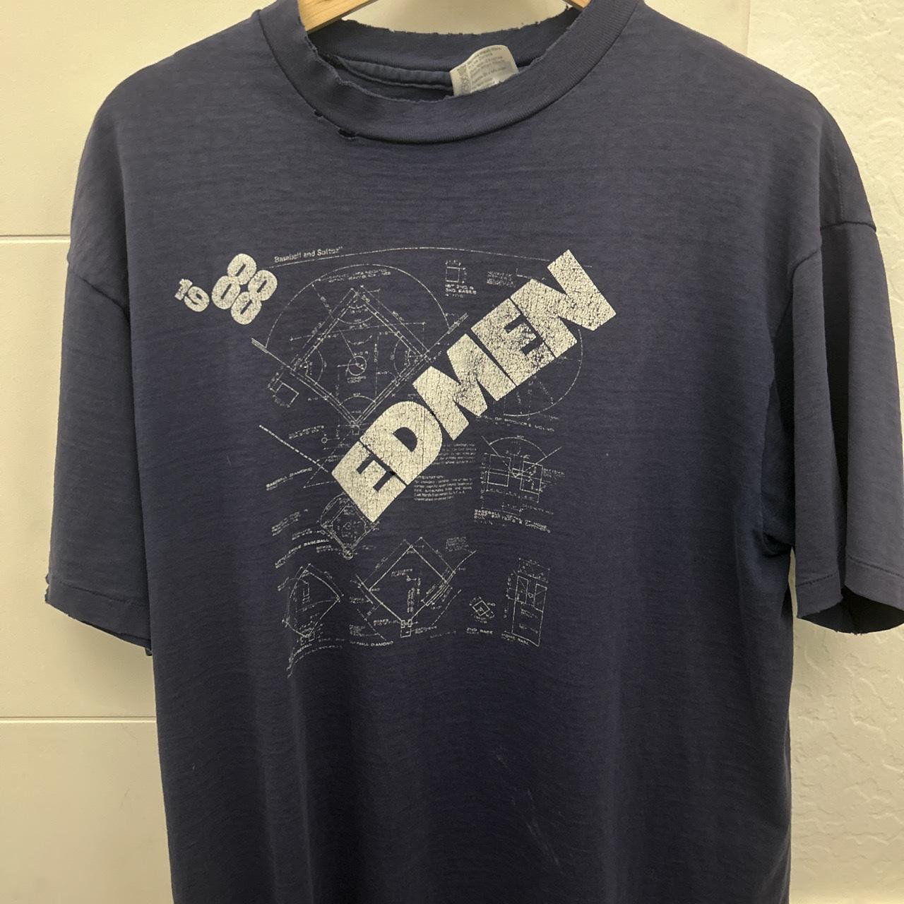 1988 Edmen Baseball tee Xl fits more like large... - Depop