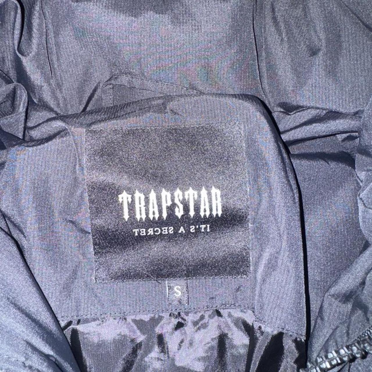 Black Trapstar puffer jacket #pufferjacket - Depop
