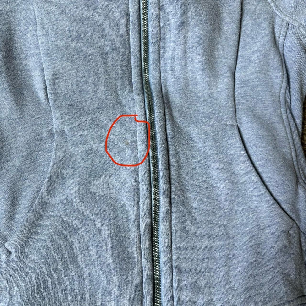 Lululemon periwinkle scuba hoodie Size 4 Small mark... - Depop