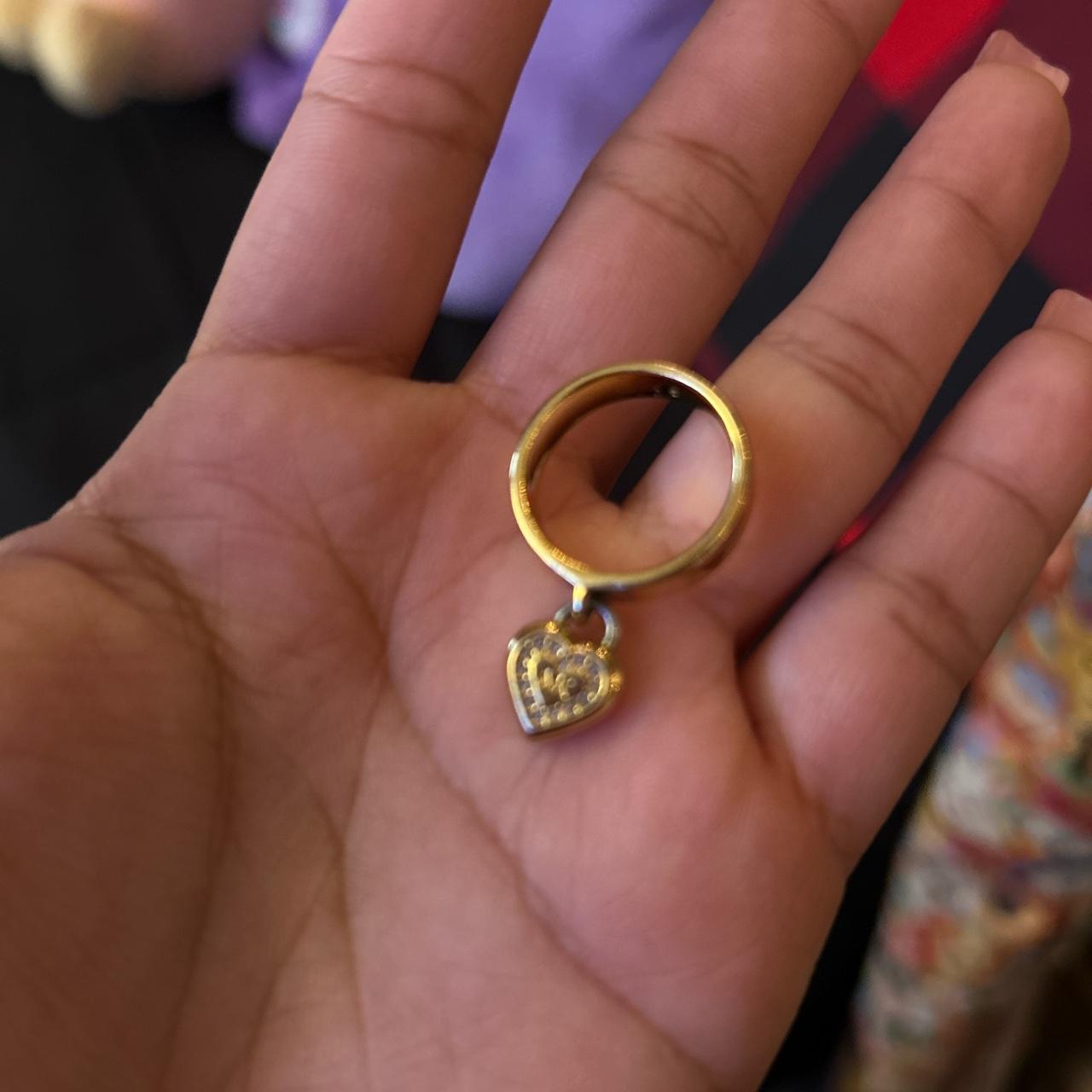 Mk ring size 6 gold . - Depop