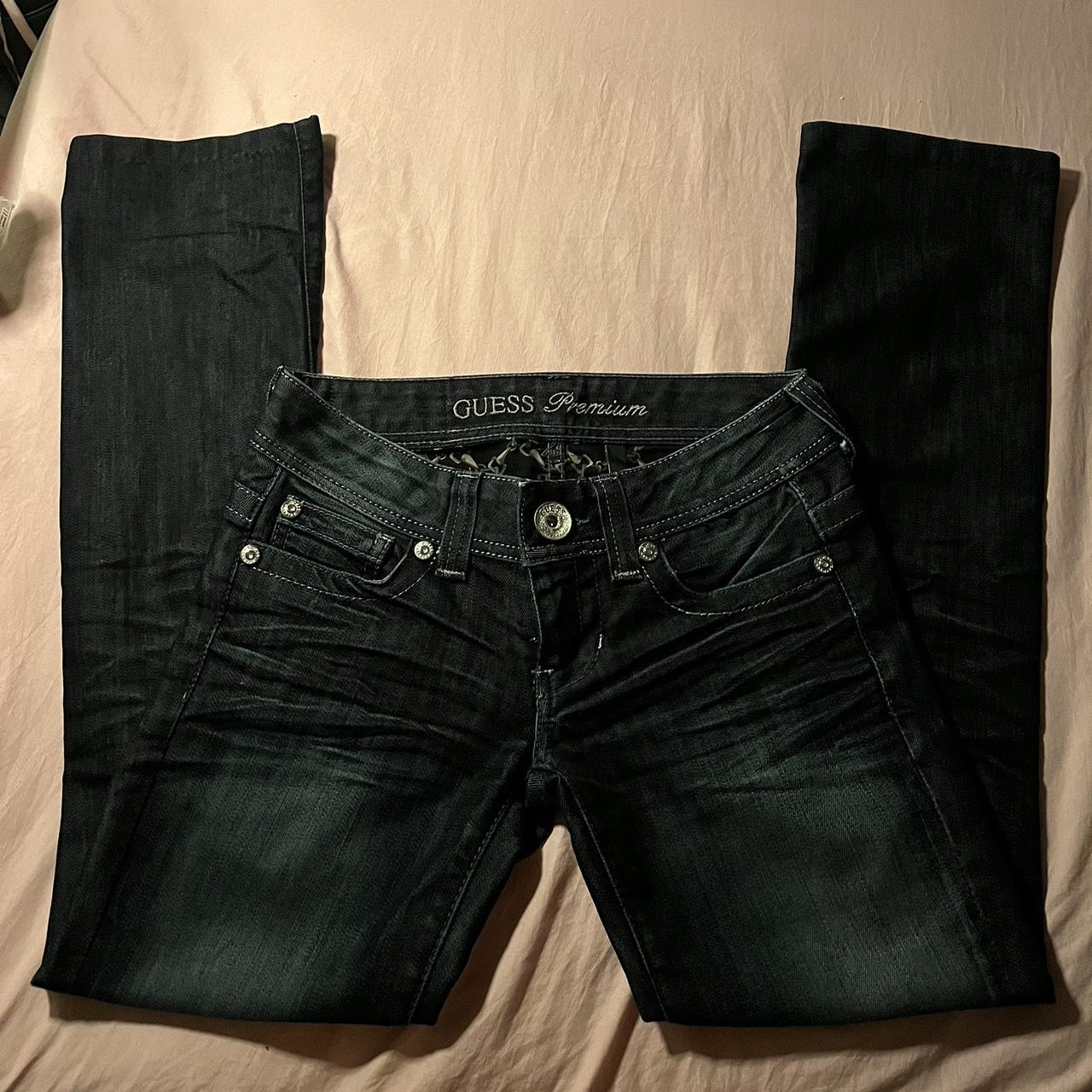 Guess super low waist bootcut jeans! Size 23