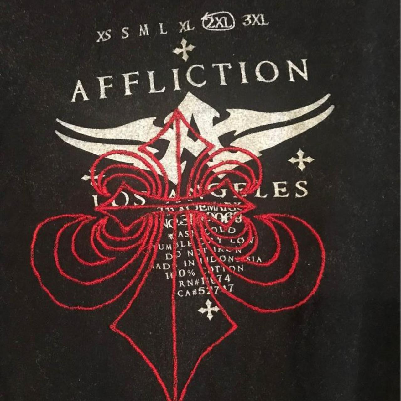 very rare affliction grim reaper 2x - Depop