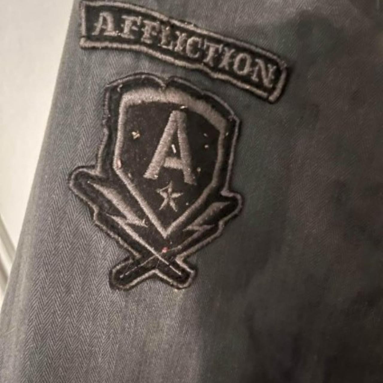 Affliction XL Black Premium Jacket - Depop