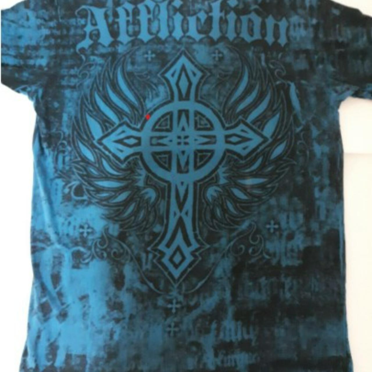 Old School Affliction Fluer XL - Depop