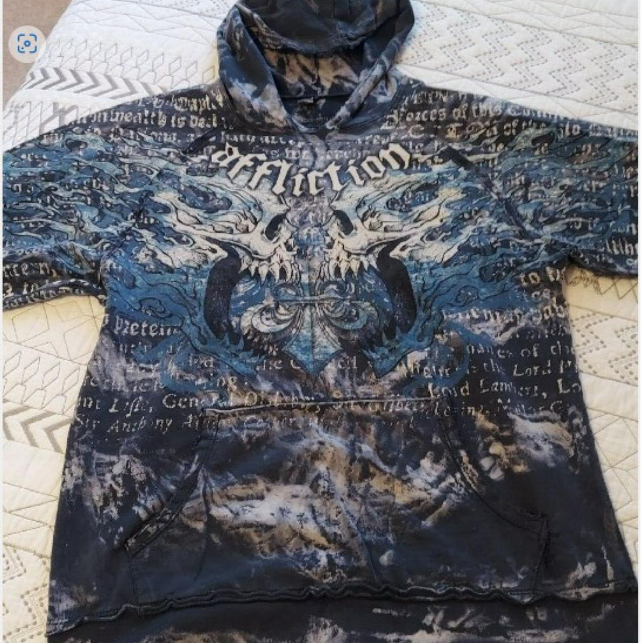 Vintage Affliction M Hoodie For Men - Depop