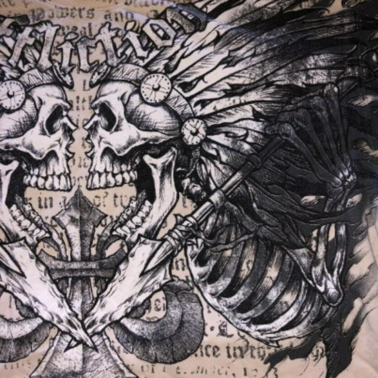 Affliction Men's T-shirt | Depop