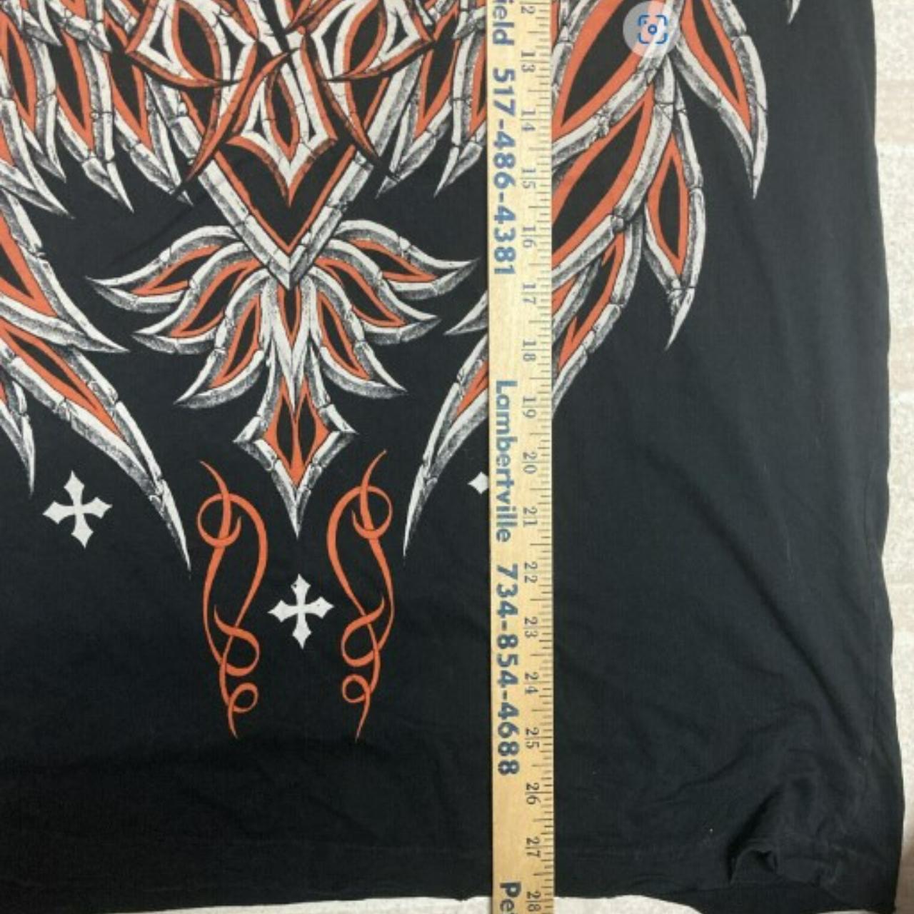 Affliction Georges St-Pierre Rush Graphic Eagle... - Depop