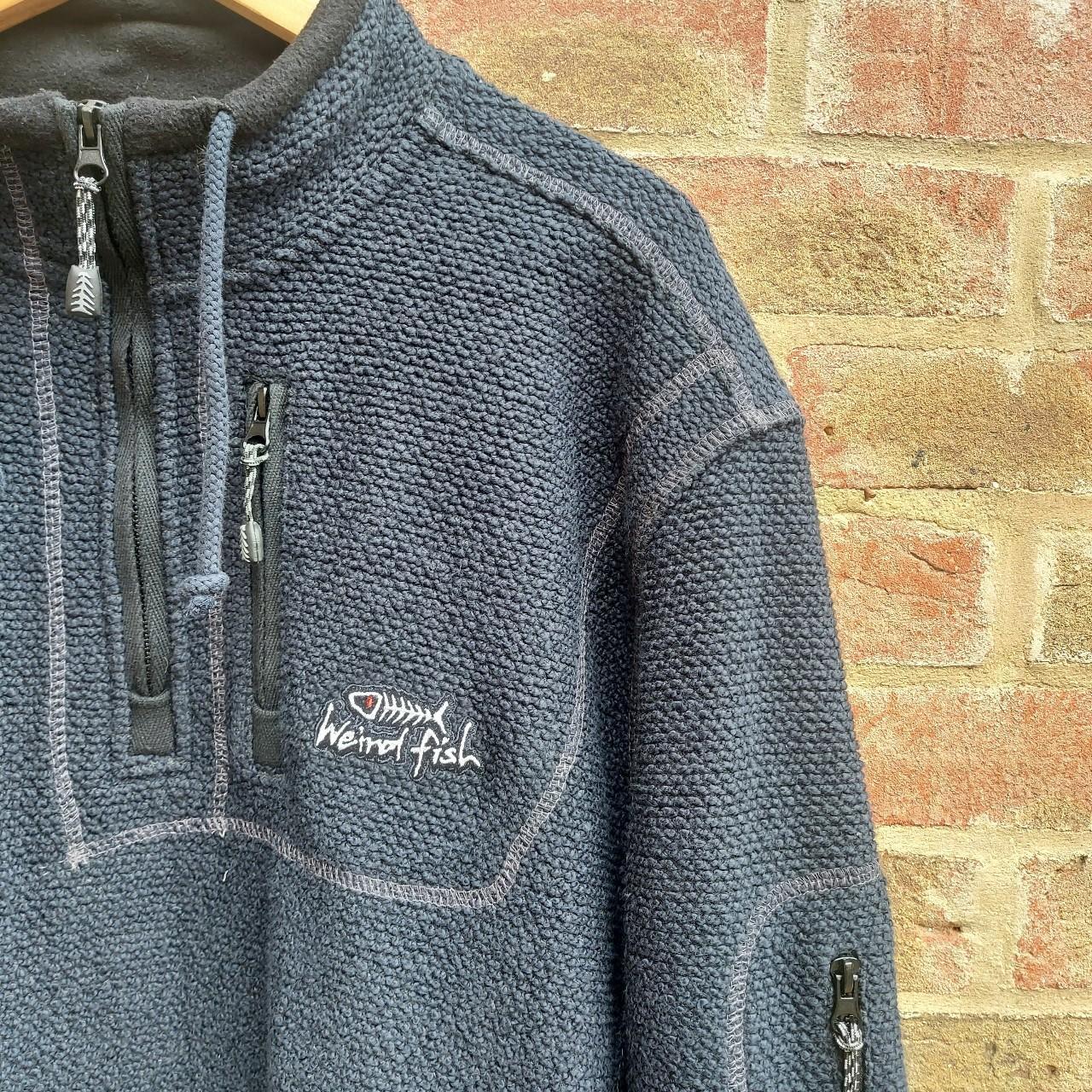Weird Fish Fleece Mens 2 XL Quarter zip with... - Depop
