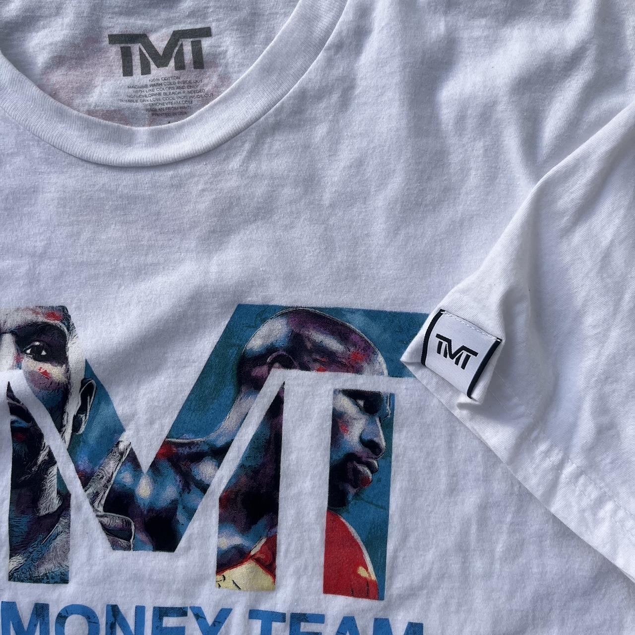 White TMT Money Team T-shirt #vintage - Depop