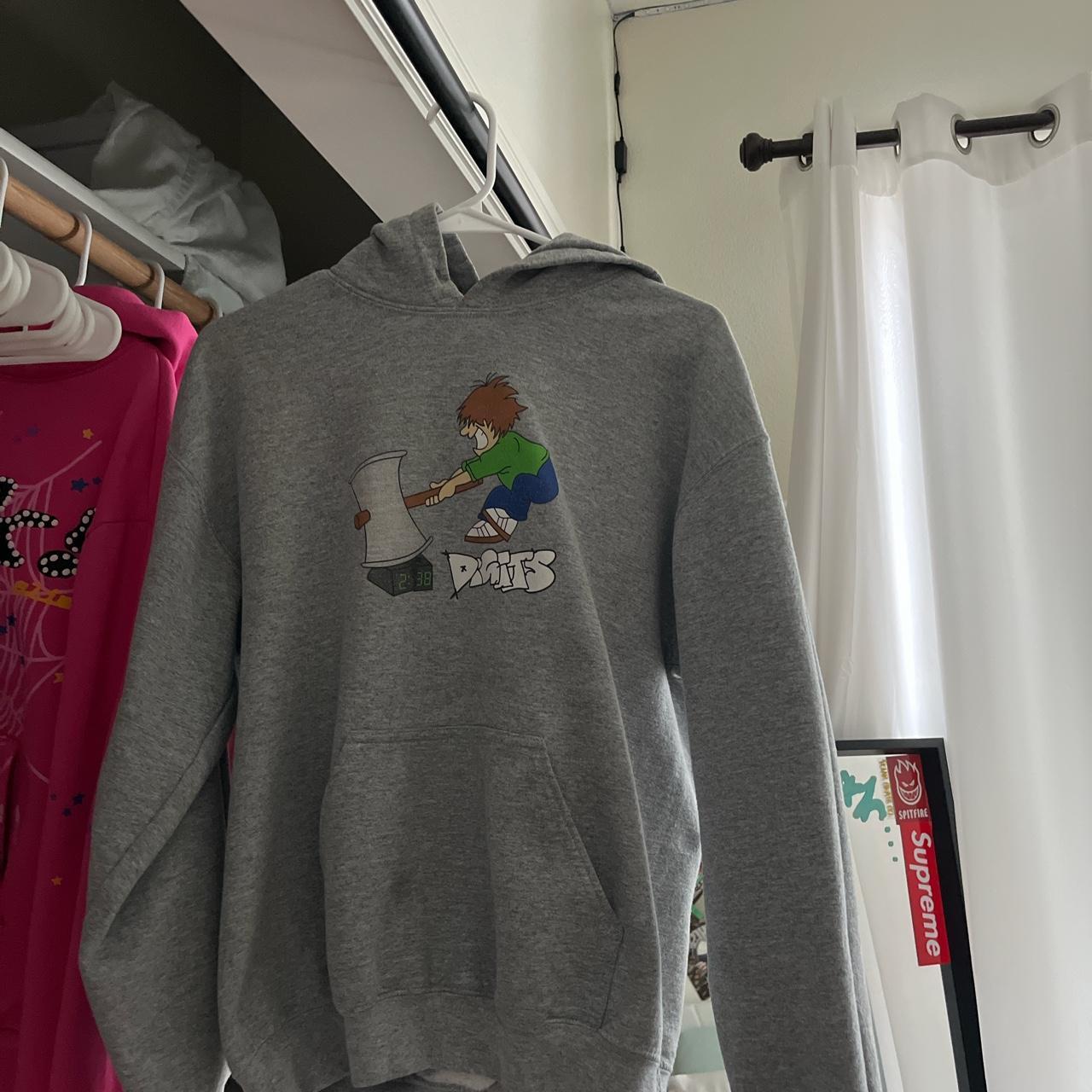 Digits 238 grey hoodie rare size medium no flaws - Depop