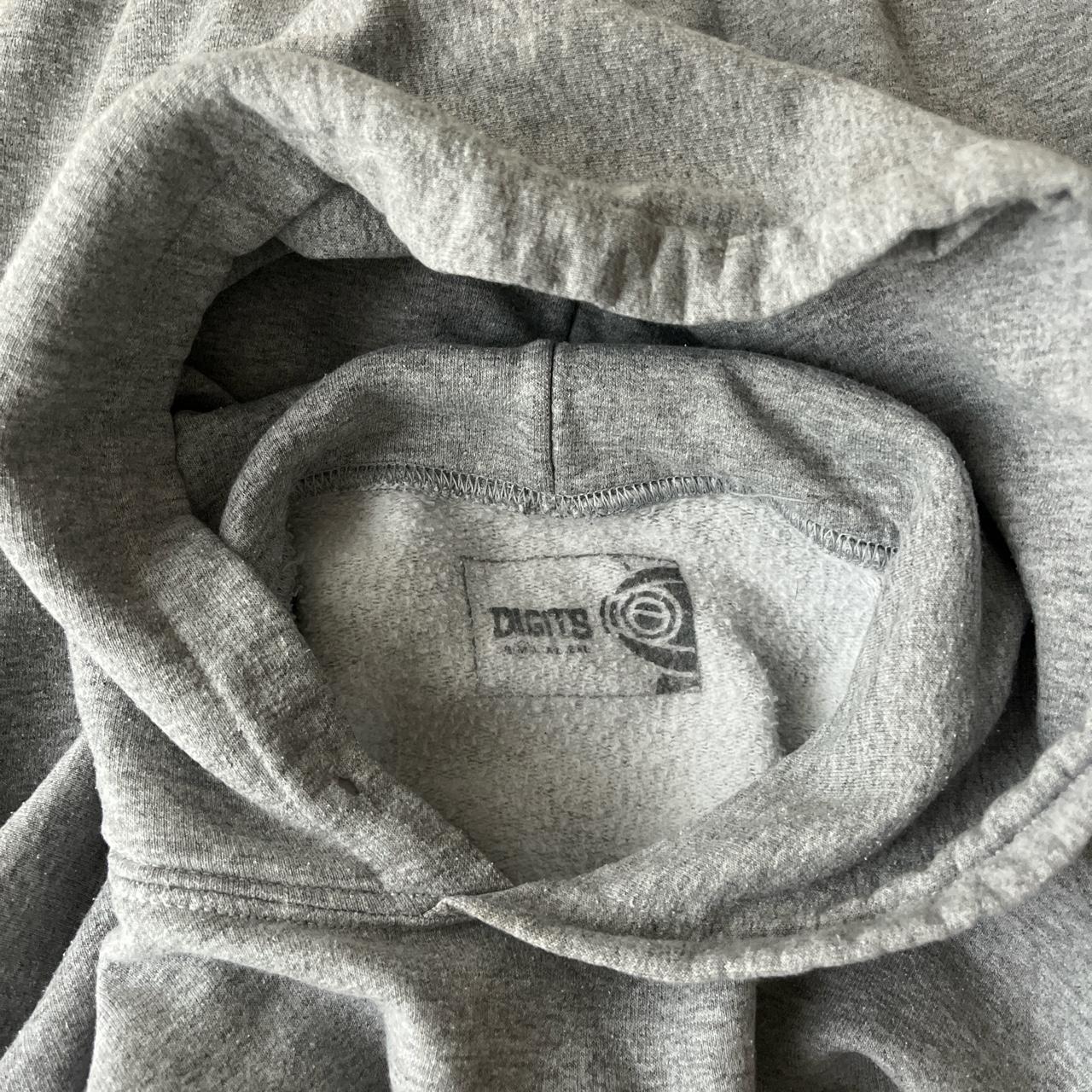 Digits 238 grey hoodie rare size medium no flaws - Depop