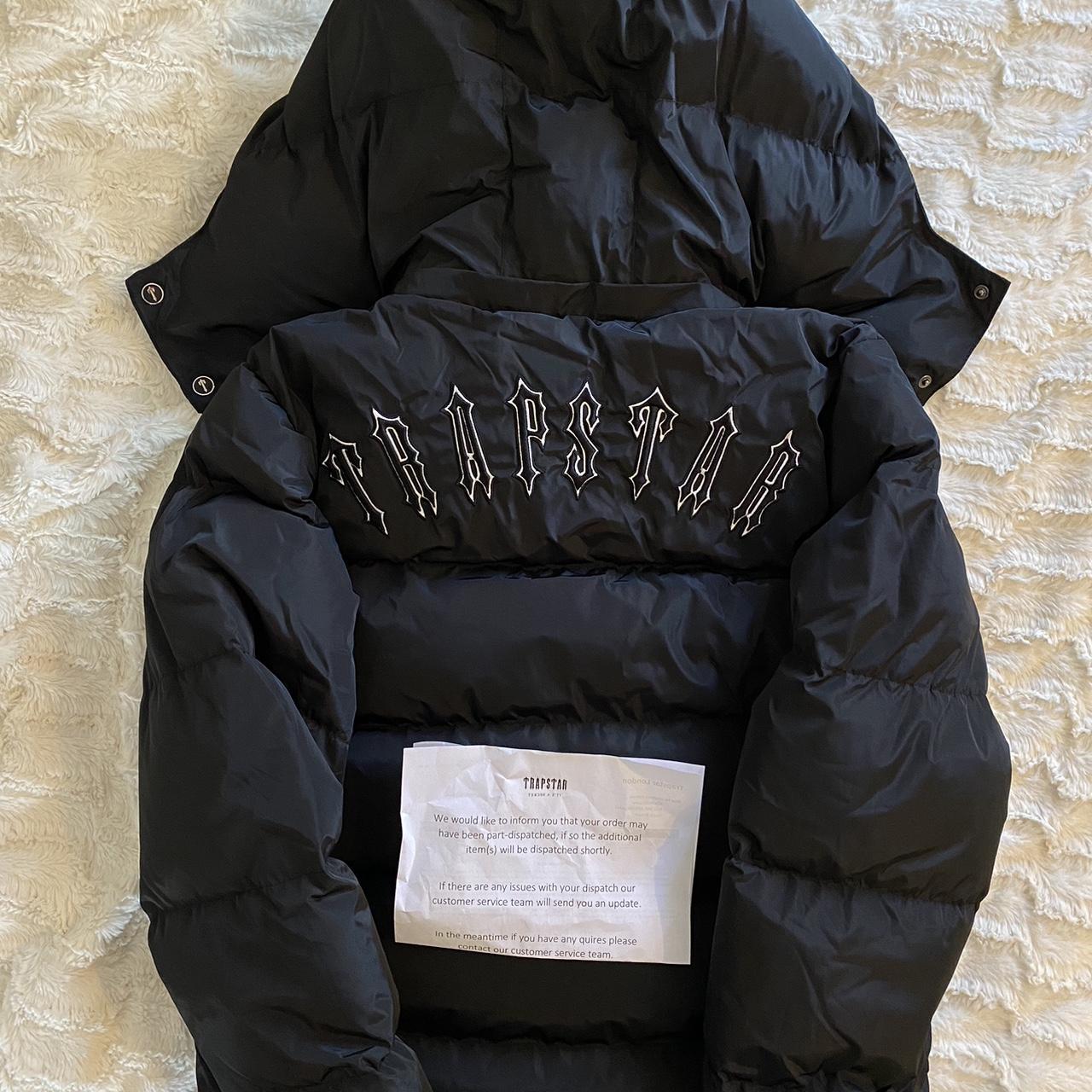 Black Edition Trapstar Puffer Jacket - Size XS 📏 -... - Depop