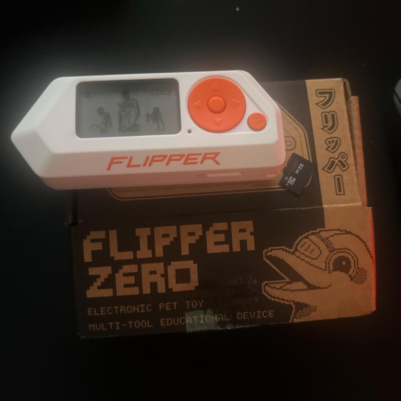 Flipper Zero with micro SD card and box w/ receipt,... - Depop